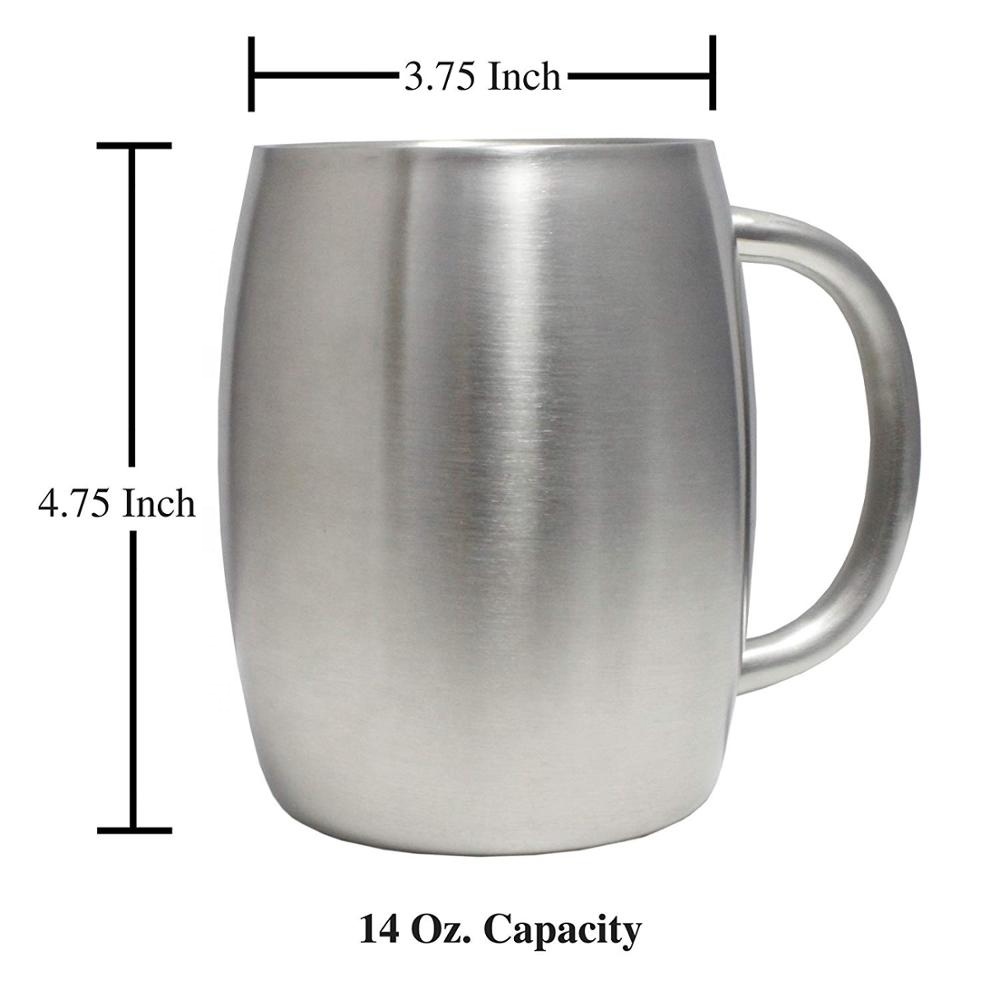 Classic design stainless steel insulated mug