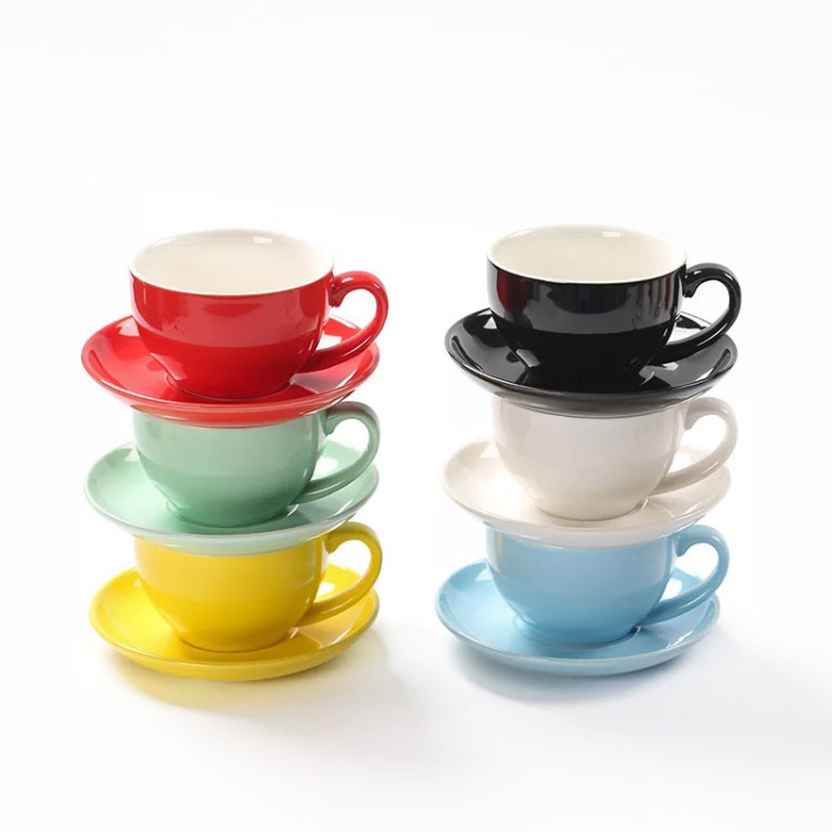 Color ceramic mini coffee cup