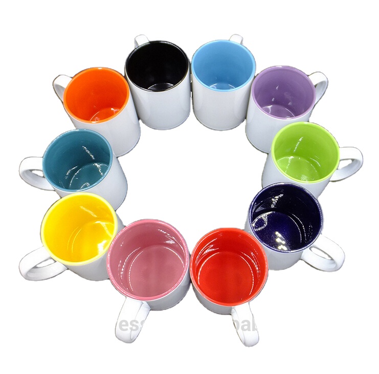 Color sublimation coating heat transfer mug