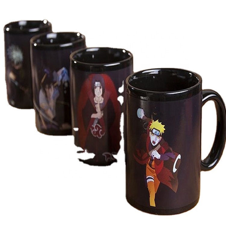 Creative animation color changing mug