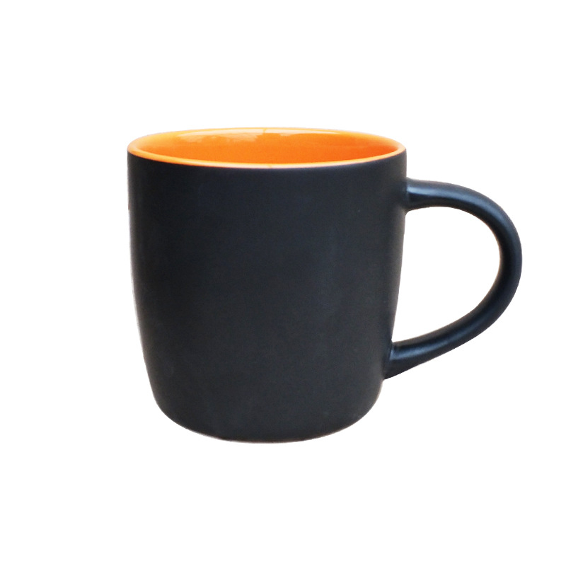 Custom matte black ceramic mug Custom matte black ceramic mug