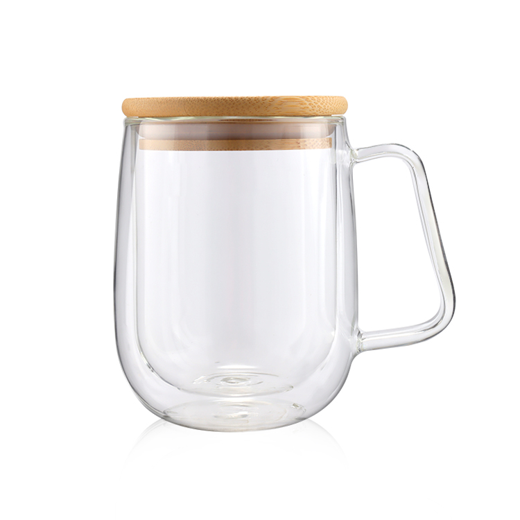 Customizable high-end glass mug