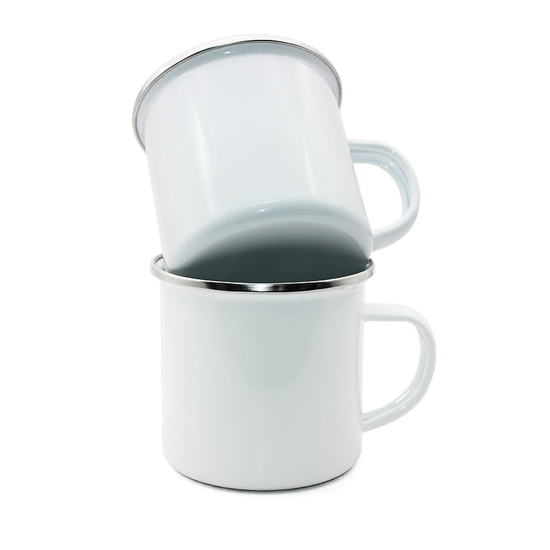 Various specifications of enamel steel cup