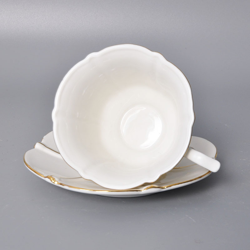 White light luxury classic coffee cup