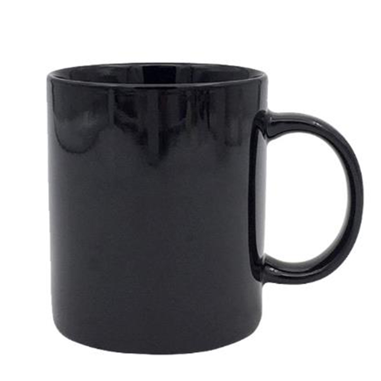 Wholesale high quality black ceramic mug