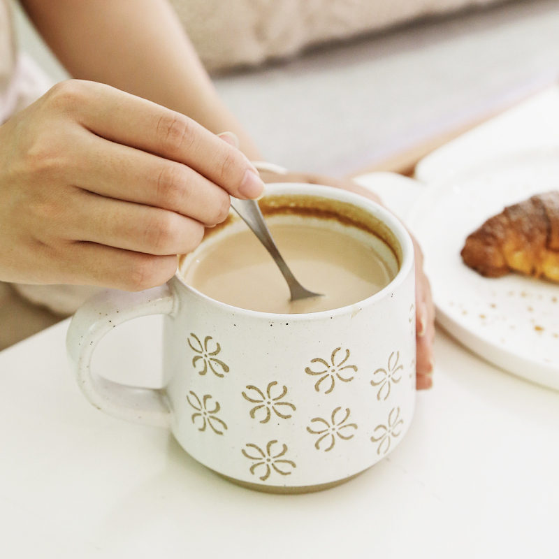 Wholesale household white coffee mug